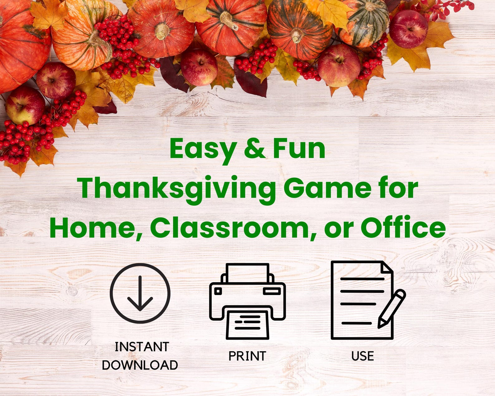 Thanksgiving Trivia Game, Fun Thanksgiving Quiz, Friendsgiving Trivia ...
