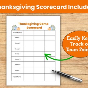Thanksgiving Charades Game, Printable Thanksgiving Games, Friendsgiving ...