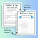 Father's Day Games Bundle, Father's Day Printable Games for Kids ...