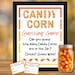 Candy Corn Guessing Game, Halloween Guess How Many, Halloween Jar Count ...