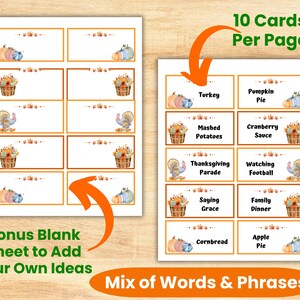 Thanksgiving Charades Game, Printable Thanksgiving Games, Friendsgiving ...