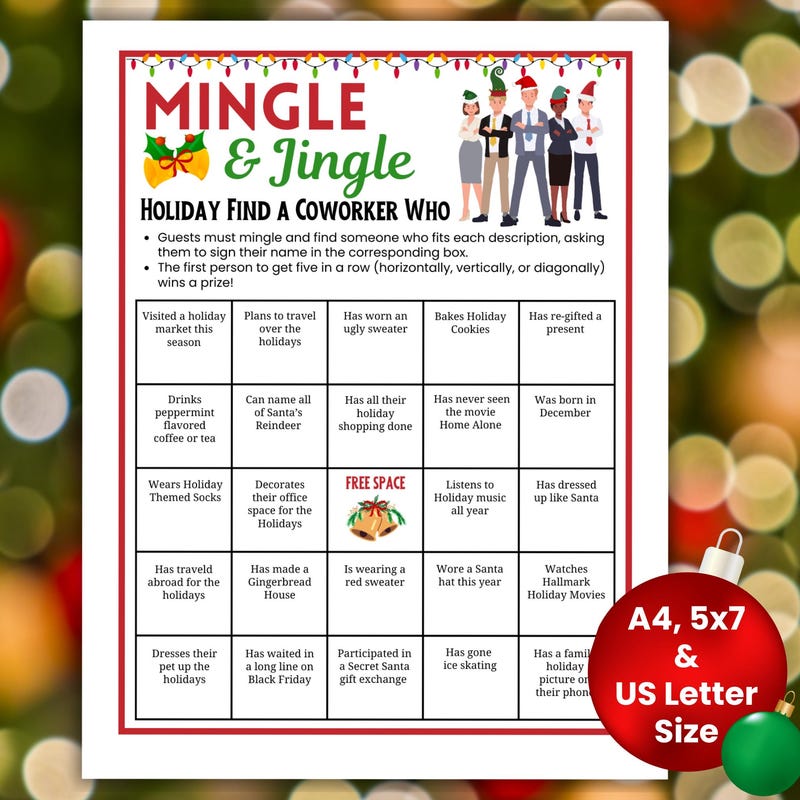 Funny Office Bingo Cards - Etsy