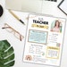 Editable Meet the Teacher Template, Back to School Welcome Letter ...