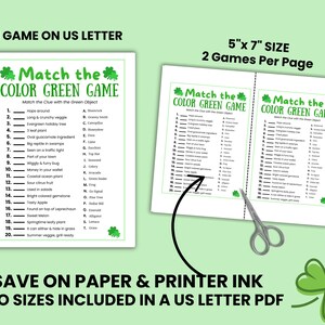 St. Patrick's Day Games, Green Trivia, St. Patrick's Day Activity, St ...