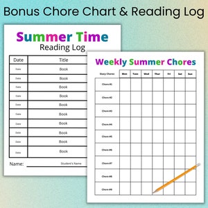 Editable Summer Schedule for Kids, Daily Kids Schedule Chart, Editable ...