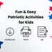 President's Day Activities, Kids Color by Number Activity, Patriotic ...