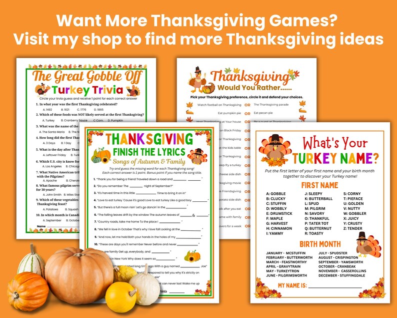 Thanksgiving Word Search Game, Printable Thanksgiving Game for Kids ...