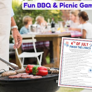 4th of July Finish the Lyrics Game, 4th of July Trivia Questions, 4th ...