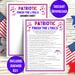 Patriotic Finish the Lyrics Game, Patriotic Trivia, Patriotic Songs ...