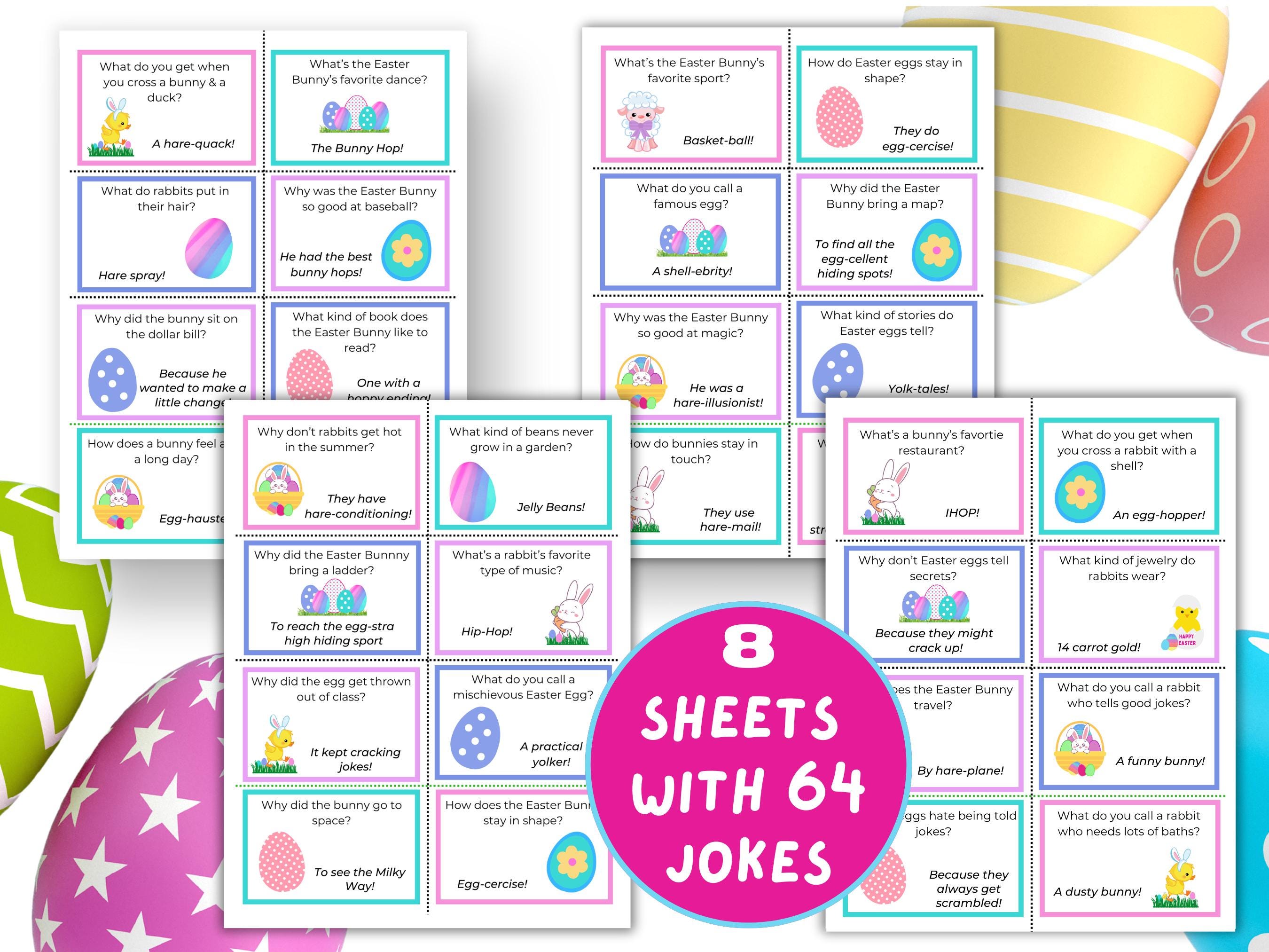 64 Easter Lunchbox Jokes, Funny Easter Jokes for Kids, Lunchbox Notes ...