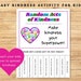 Random Acts of Kindness Activity, Tear off Flyer, Printable Kindness ...