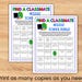 Back to School Bingo, Middle School Games, Classroom Icebreaker Bingo ...