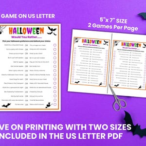 Halloween Would You Rather Questions for Kids & Adults, Classroom ...