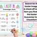 Easter Scavenger Hunt for Kids, Printable Easter Activities, Preschool ...