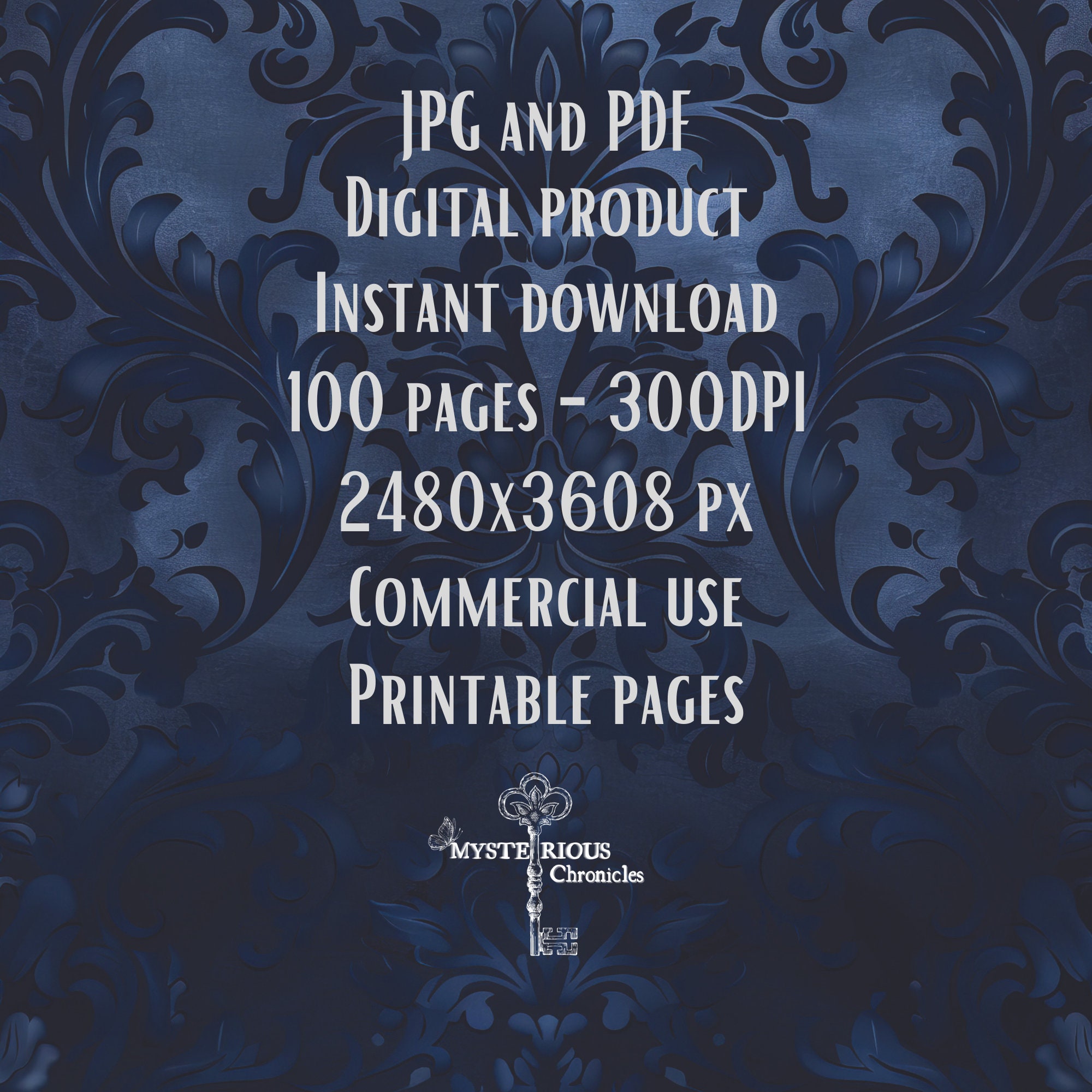 Royal Chronicles, Junk Journal Pages, Digital Papers, Printable Pages ...