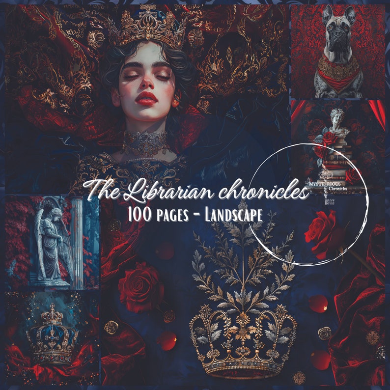 The Royal Chronicles, Junk Journal Pages, Printable Pages, Royalty ...