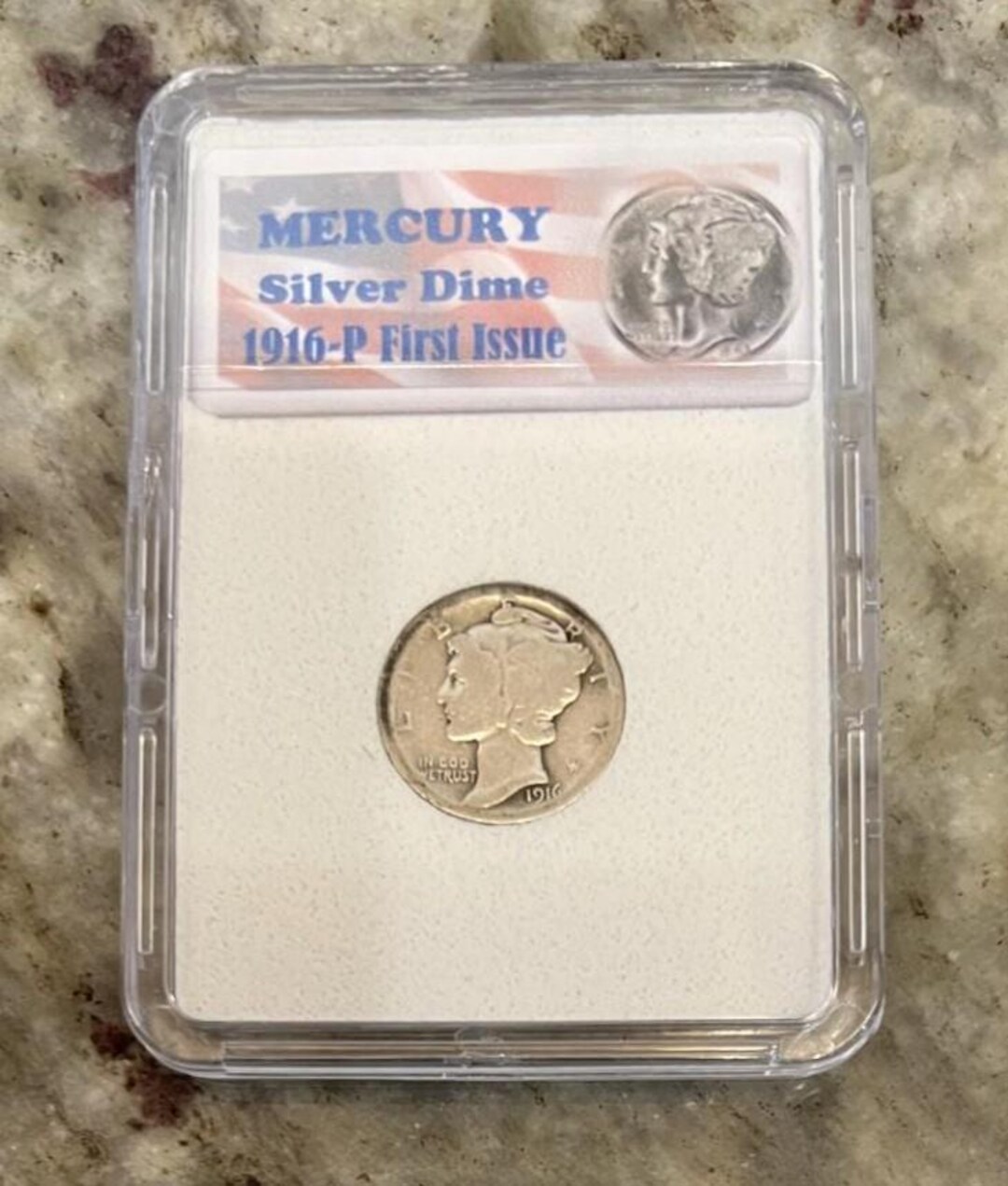 1916-P | Silver Mercury Dime | 1st Year Issue | Set #1 | - Etsy