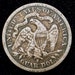 1877-S | Seated Liberty | Quarter Dollar | Fine | 90% Silver ...
