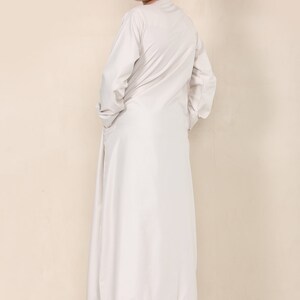 Boy's Thobe Emirati Omani Jubba Islamic Clothing Muslim Kaftan Eid Robe ...