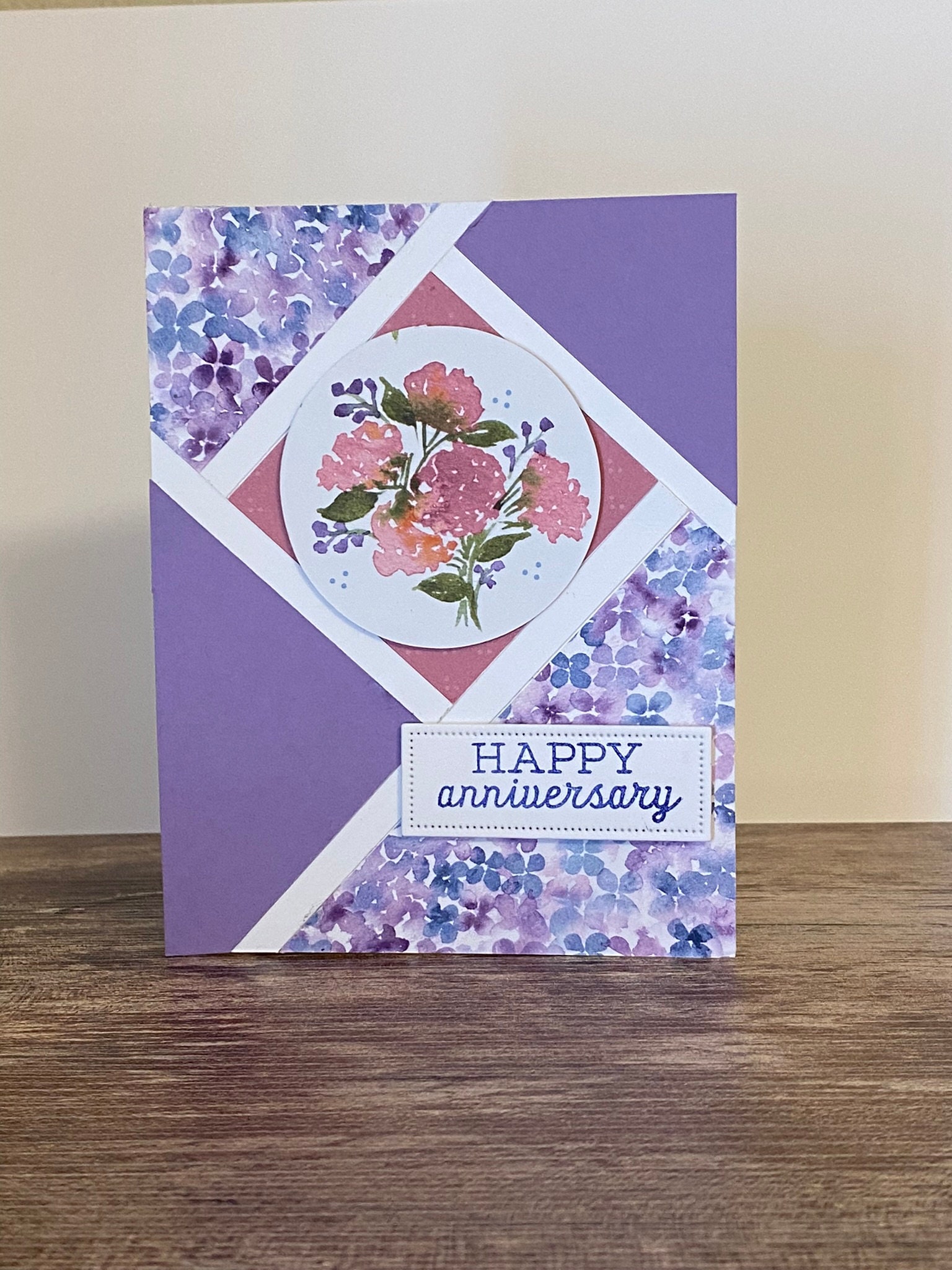 Anniversary Card Stampin Up! Card-handmade Card Greeting Card - Etsy