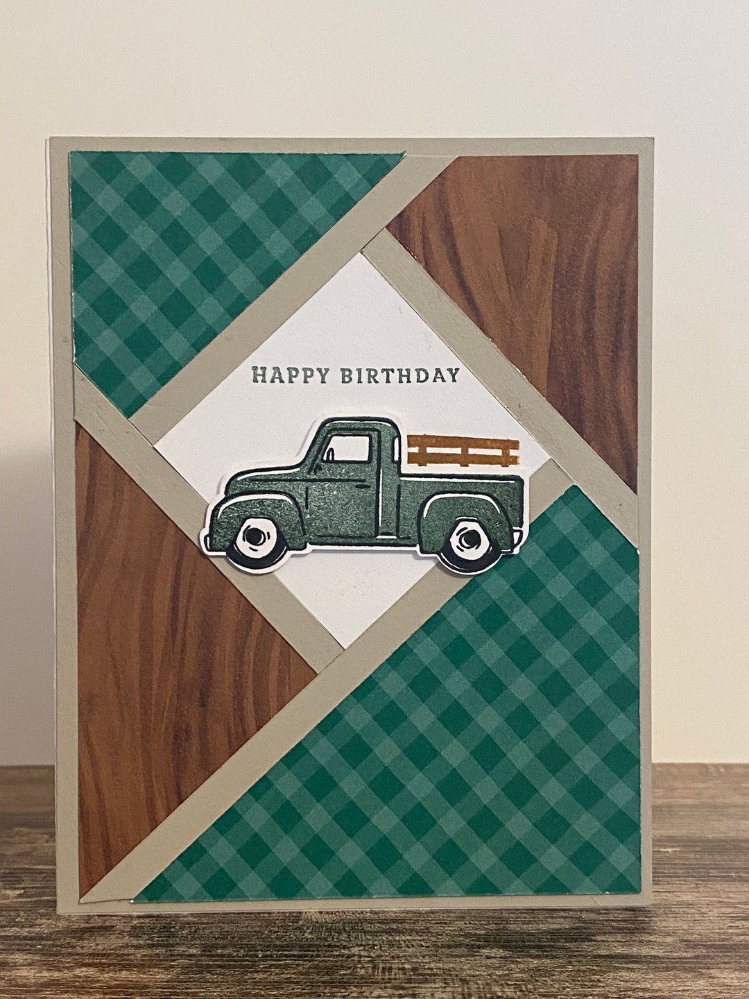 Birthday Card Stampin Up Card Handmade Card Greeting Card - Etsy
