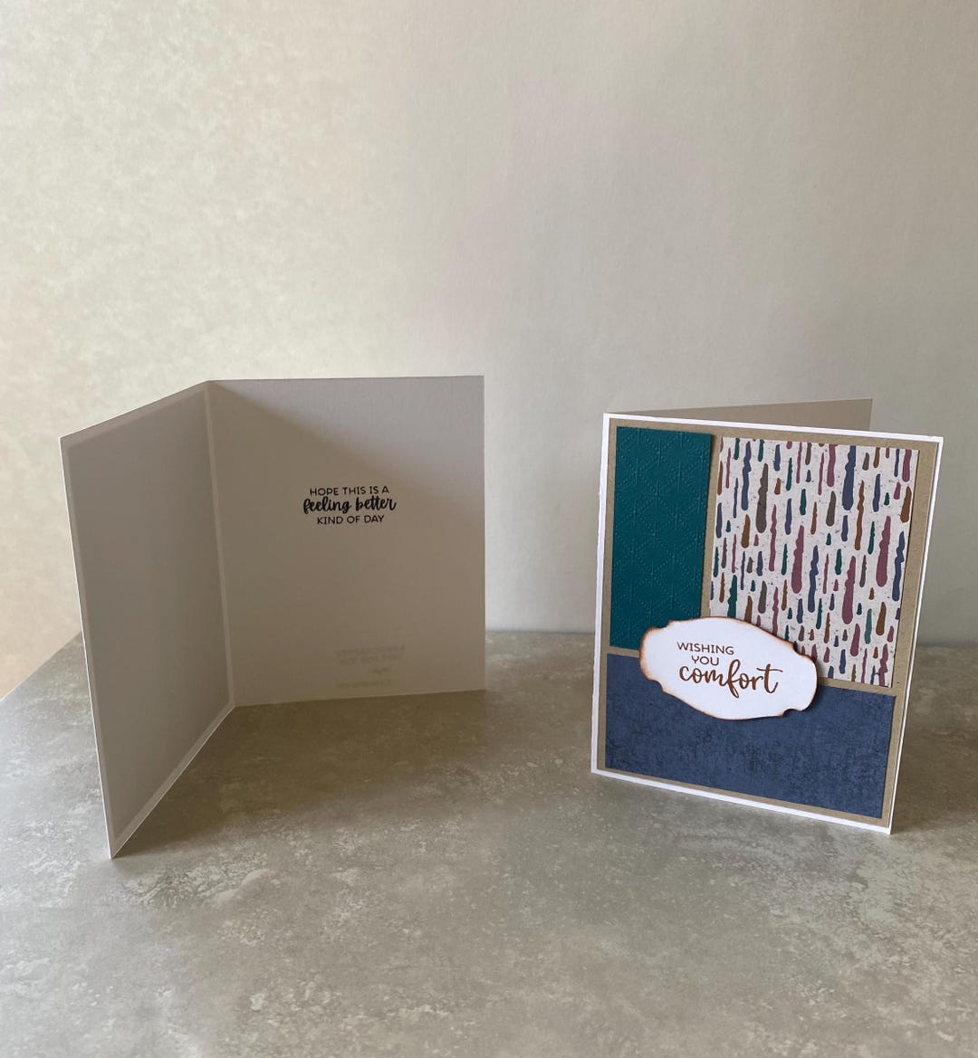 Get Well Serious Illness Card Thinking of You Card Handmade Card ...