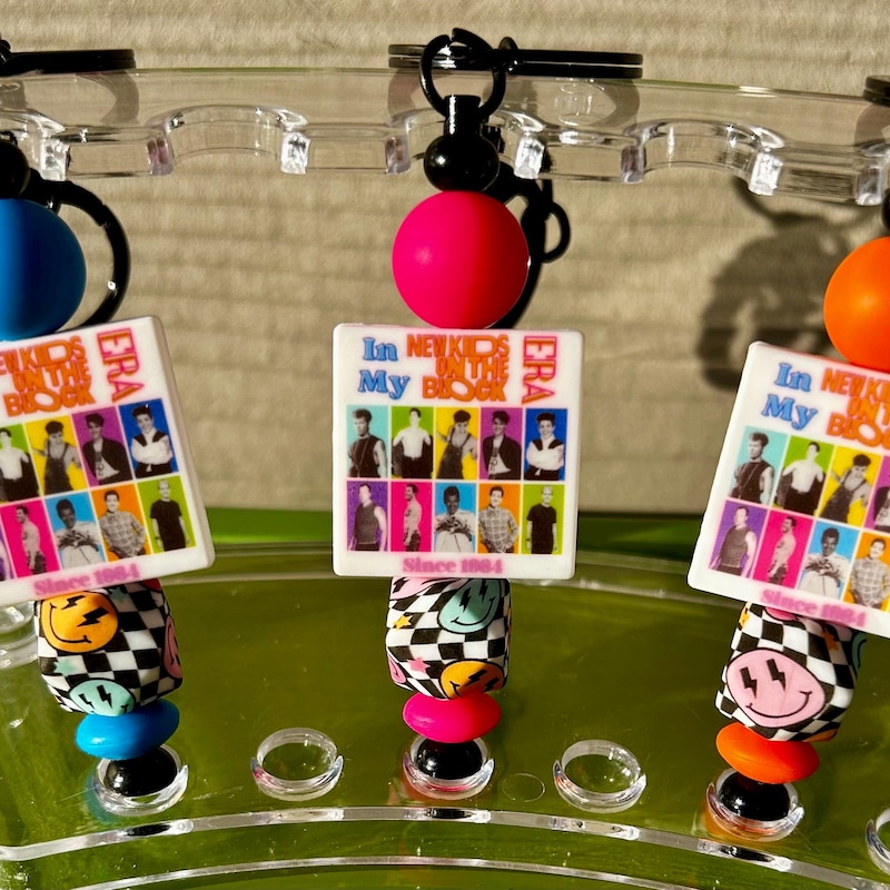 Blockhead Keychain - Etsy
