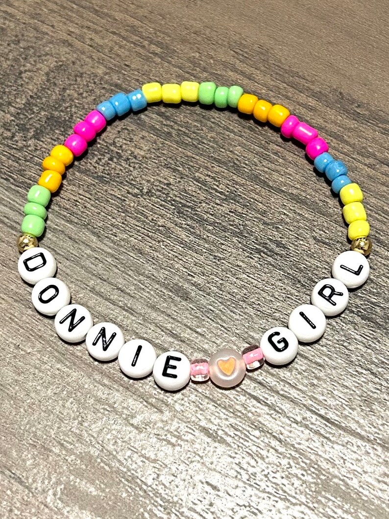 NKOTB Neon Seed Bead Bracelets - Etsy