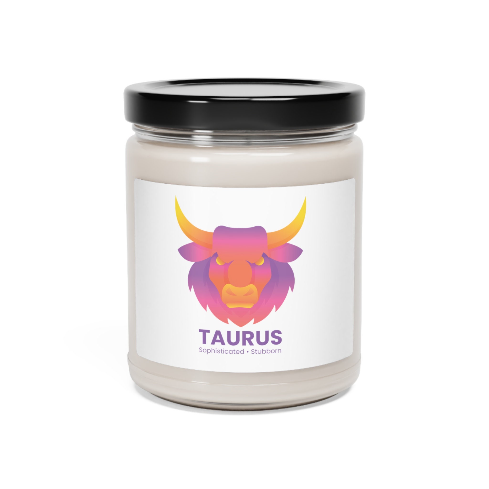 Taurus Scented Soy Candle, 9oz Zodiac - Etsy