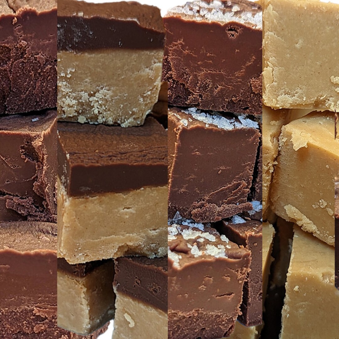 Keto Fudge Sampler Variety With Sugar Free Chocolate, Low Carb Dessert ...