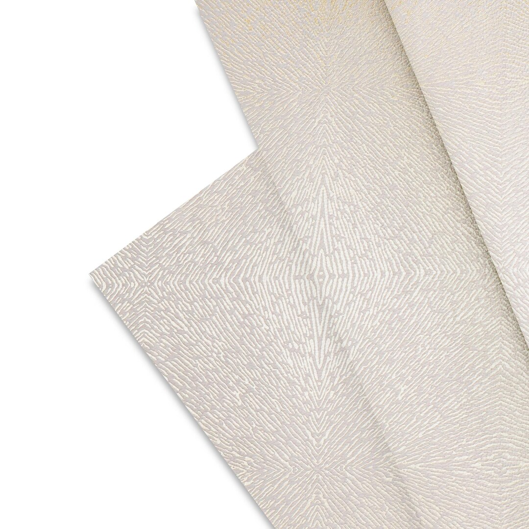 Majestic Giftware Drench Gold Jacquard Cut Fabric | for Table Runners ...