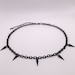 100% Stainless Steel Spike Cable Chain Necklace | Edgy Aesthetic ...