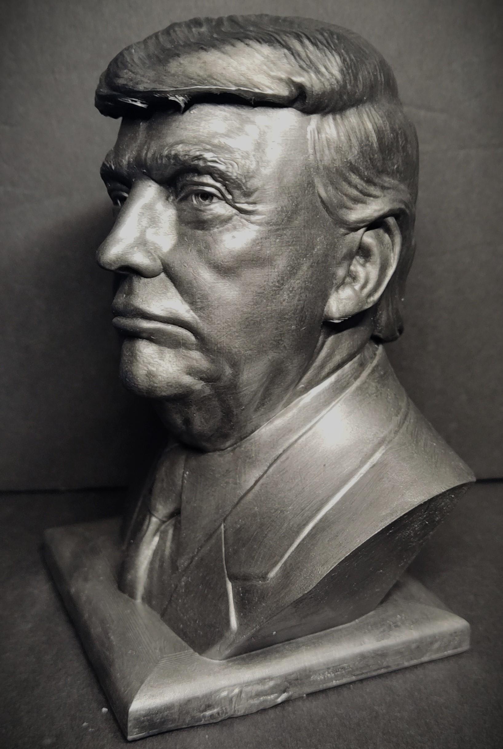 Donald Trump Bust 3D Print - Etsy