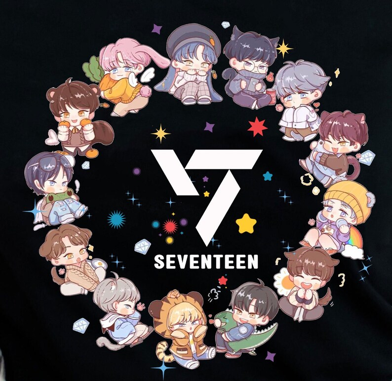 Seventeen Chibi PNG, S.coups Chibi PNG, Wonwoo Chibi Png, Mingyu Chibi ...