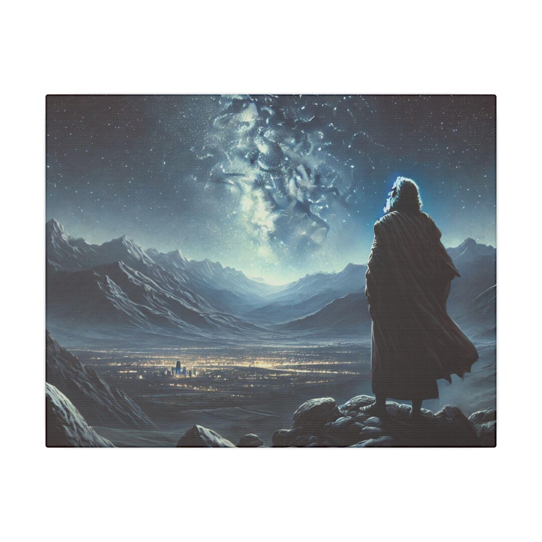 Abraham Under the Stars Divine Promise Landscape Count the Stars ...