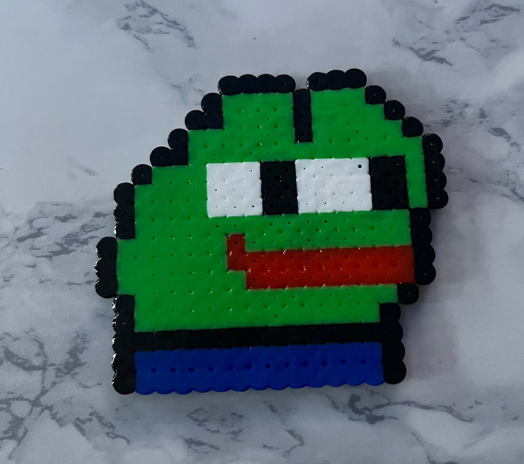 Handmade Pepe Peepo Perler Hamma Fuse Beads - Etsy