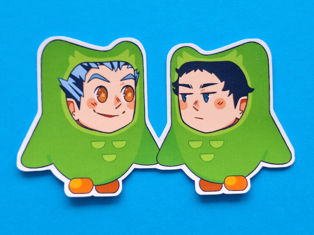 Duo Owl Bokuaka Sticker - Etsy