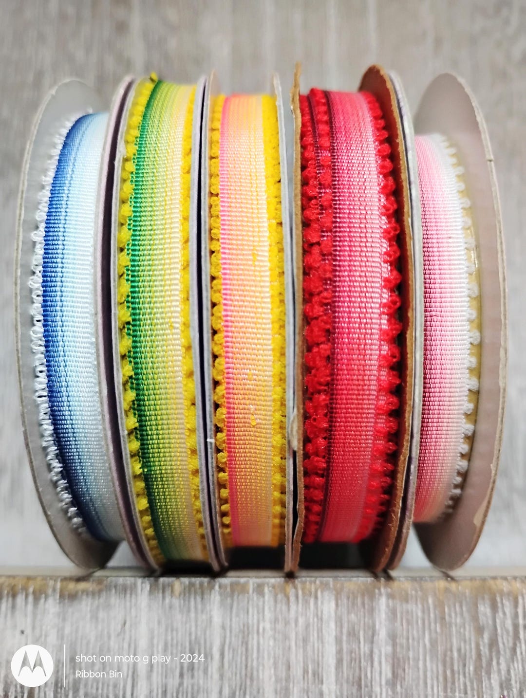 3/8 Ombre Picot Ribbon: Doll Making Trim, Sewing, Craft & Gift Decor - Etsy