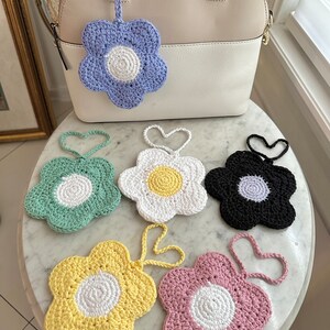 Crochet Flower Pouch - Etsy