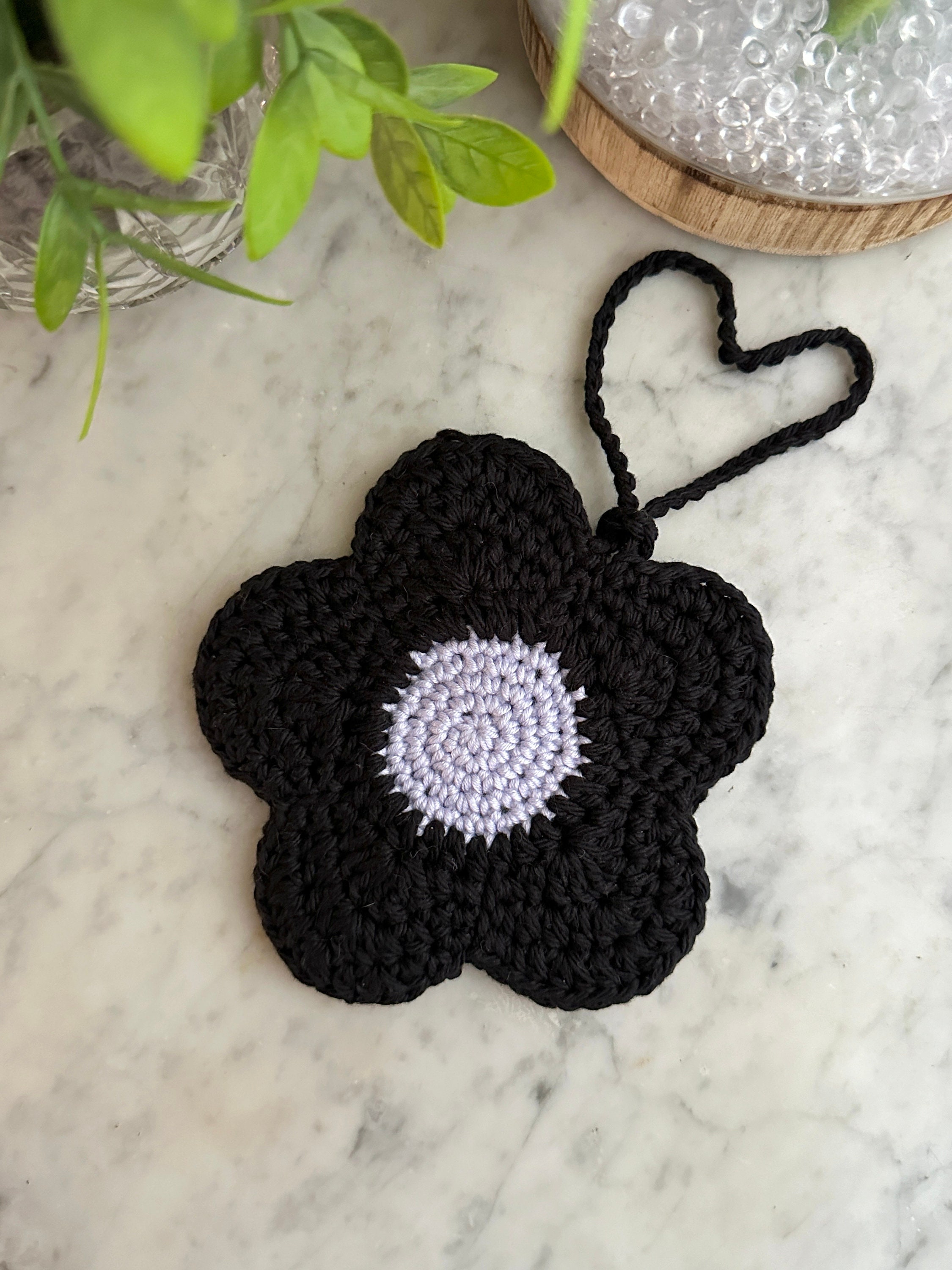 Crochet Flower Pouch - Etsy