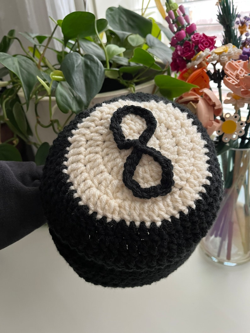 The 8 Ball Beanie Crochet *pattern ONLY* - Etsy