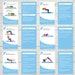 57 Printable Beginner Yoga Flashcards for Kids and Adults Custom With ...