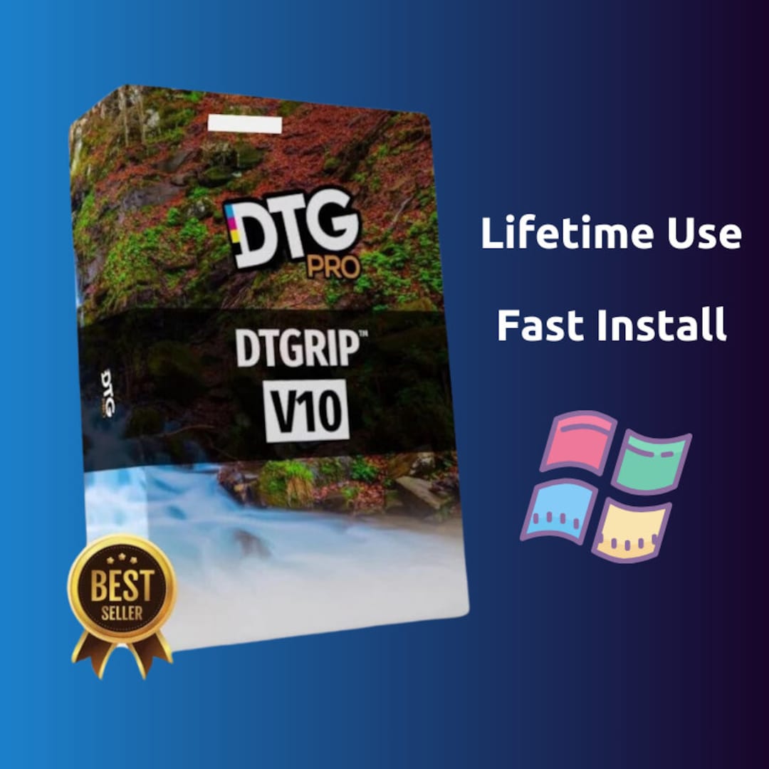 Acrorip DTGRIP V10.5 Dtf Software Lifetime for Windows Start Your ...