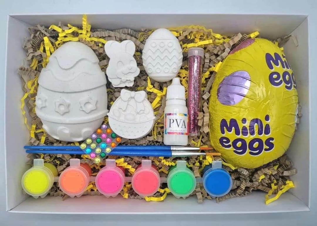Easter Crafts Kit With Easter Egg - Etsy UK