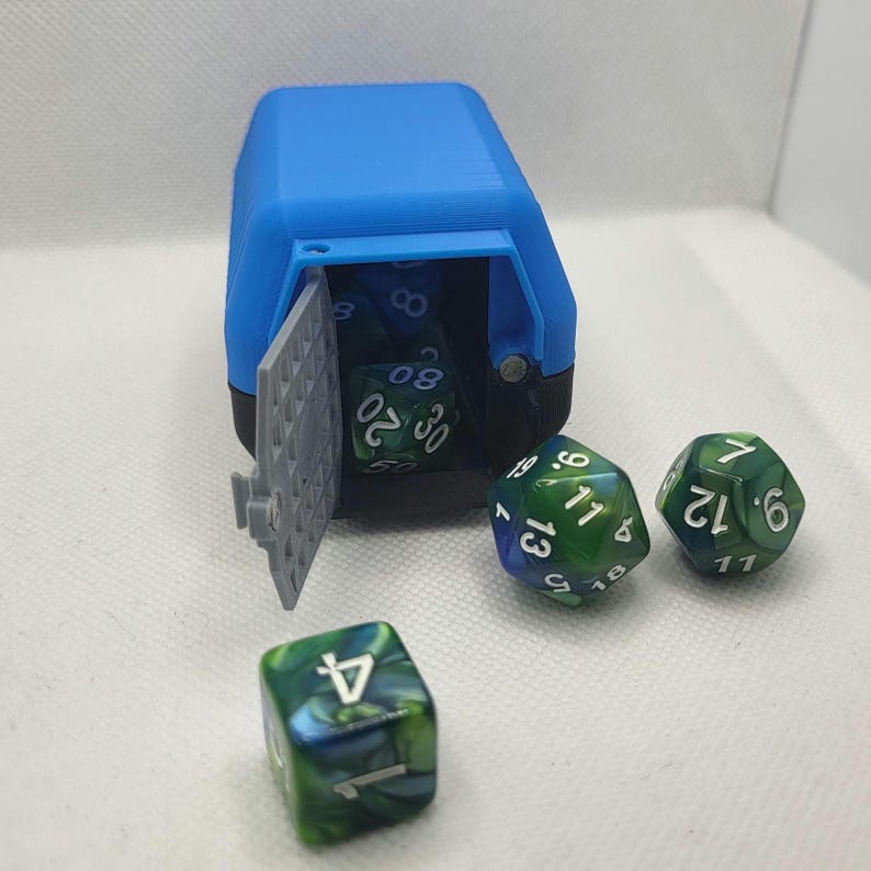 Custom Dice Crate - 3D Printed Dice Holder - Dice Carrier - Etsy