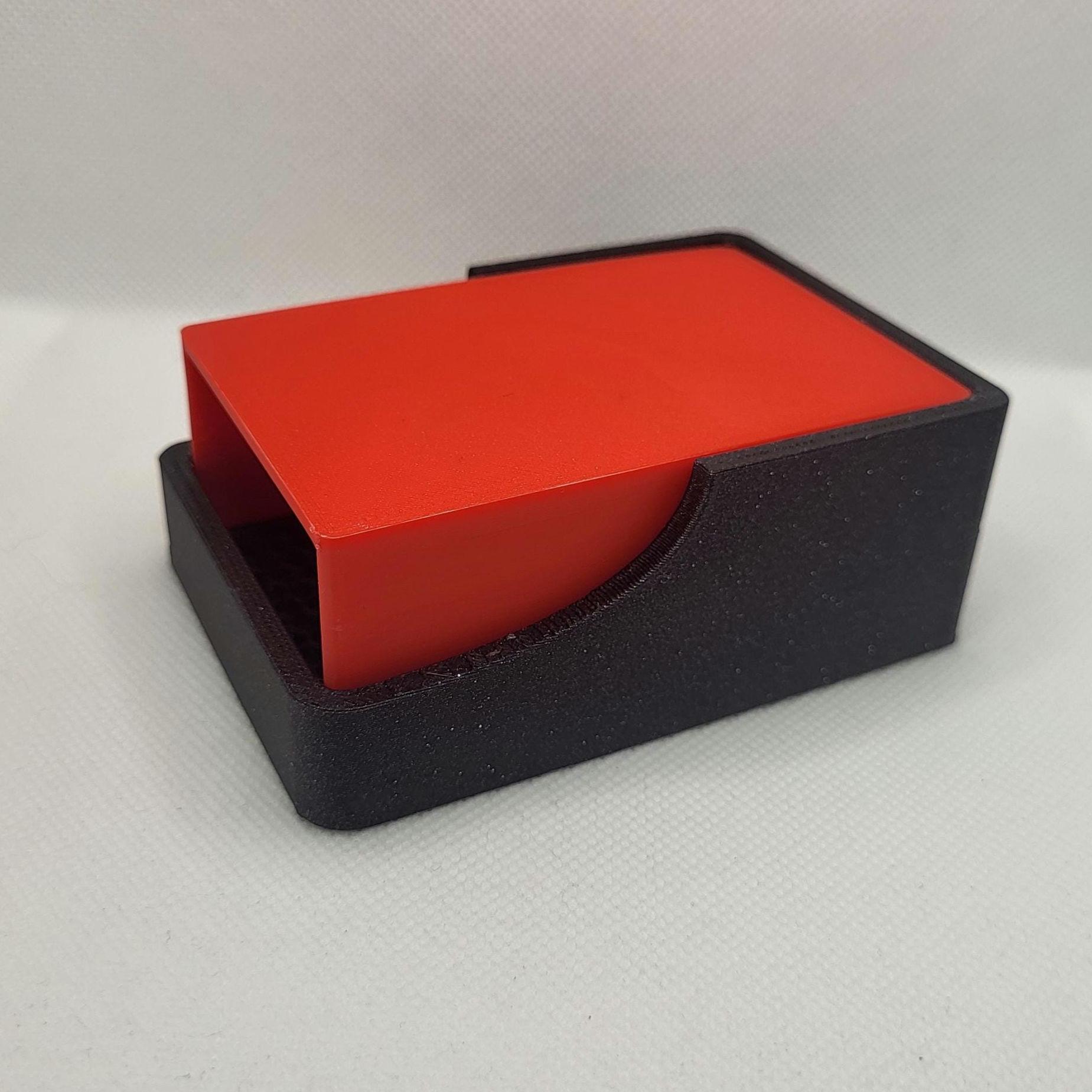 Black & Red Compact Dice Tower - 3D Printed - Etsy