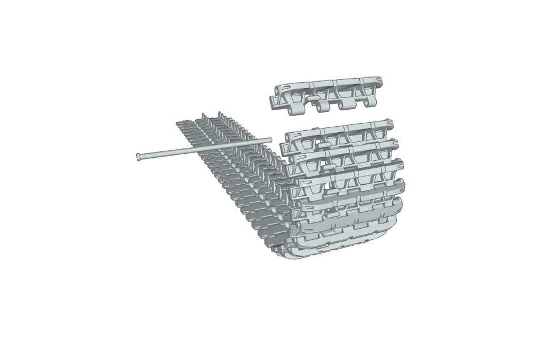 Tiger 1 Early Type Resin Workable Track Link & Clasp Set 1:35 - Etsy
