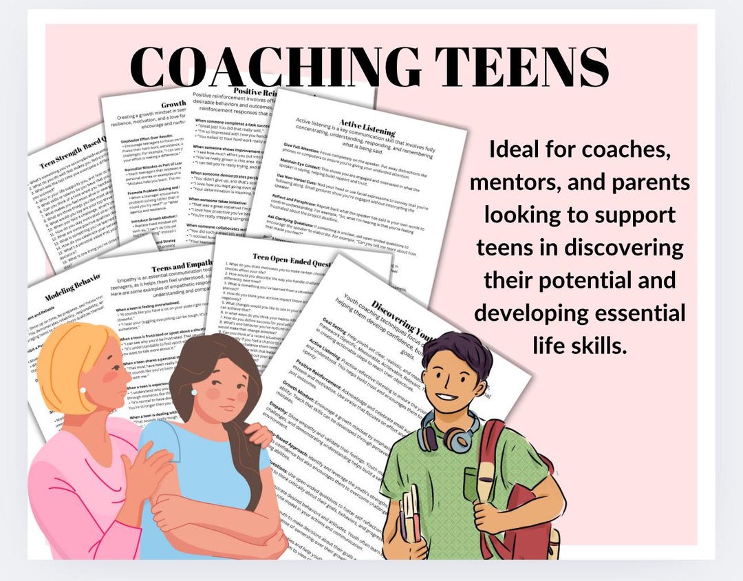 Coaching Teens Adolescent Coaching Strategies to Enhance Motivation and ...