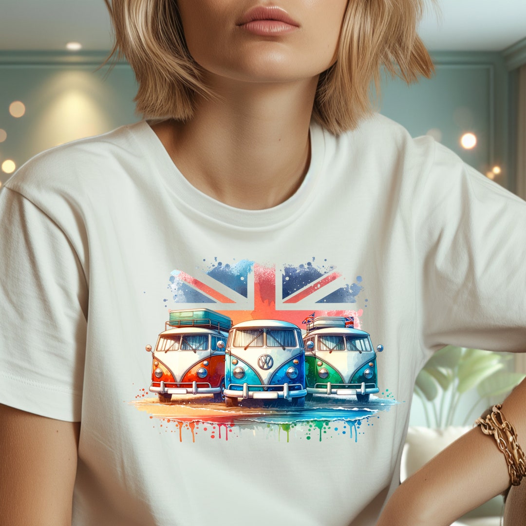 Euro 2024 Great Britain Shirt British Beachside Adventures Tshirt ...