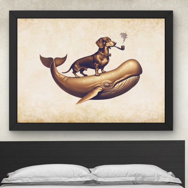 Vintage Weiner Dog Wall Decor - Etsy